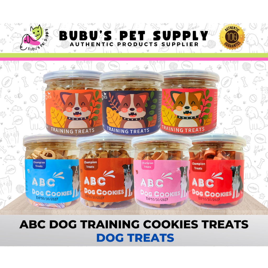 ABC CHAMPION DOG TRAINING TREATS COOKIES LIVER CHICKEN MILK 160G ...