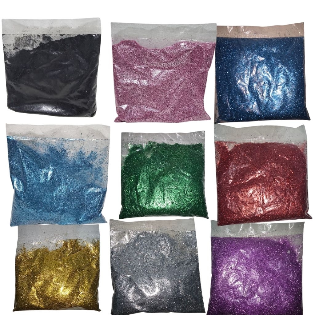 Metallic Glitters for Arts and Craft DIY Pack of 250 Grams ( 1/4 ...