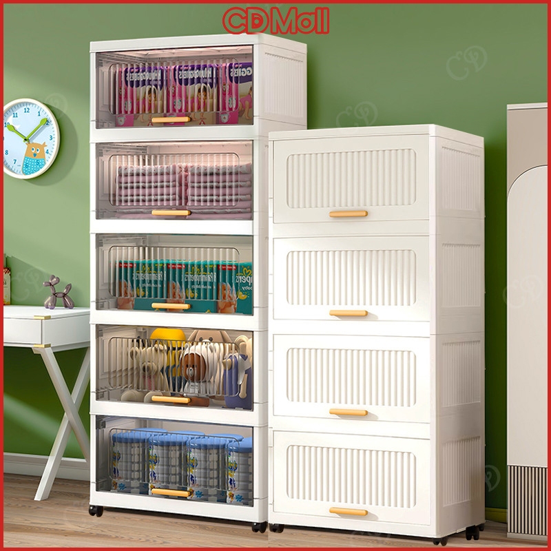 CD Flip Top Cabinet for Clothes Thicken Durabox Drawer Clothes Storage ...