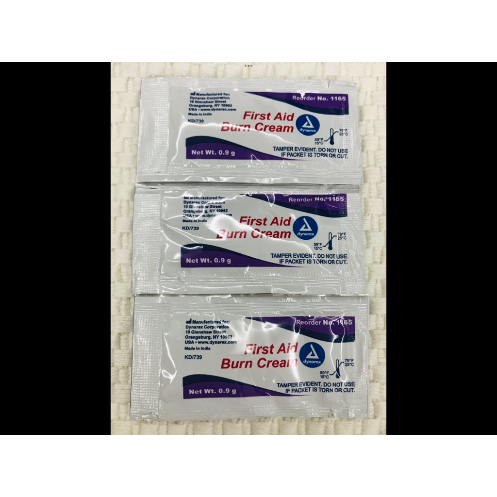 First aid burn cream 0.9g sachet (3 piece) | Shopee Philippines