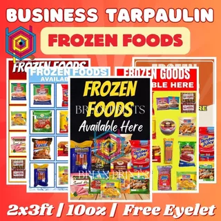 Shop frozen foods tarpaulin for Sale on Shopee Philippines