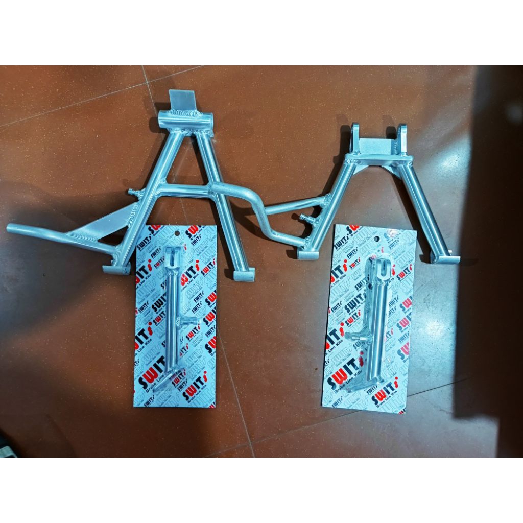 Center stand and side stand (1set) alloy SWITS (CLICK/MIO/RAIDER ...