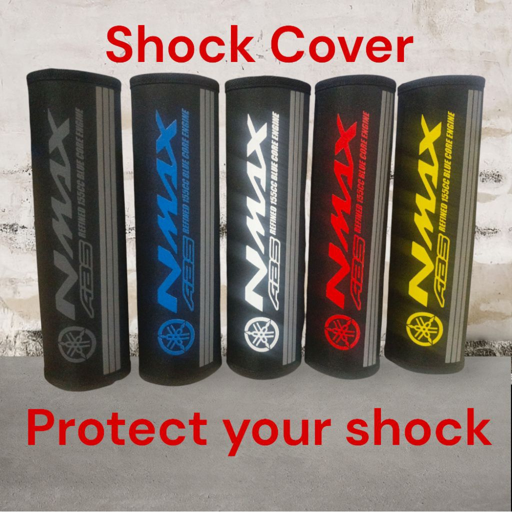 Yamaha Nmax chock cover (1pair) fit for stock shock only | Shopee ...