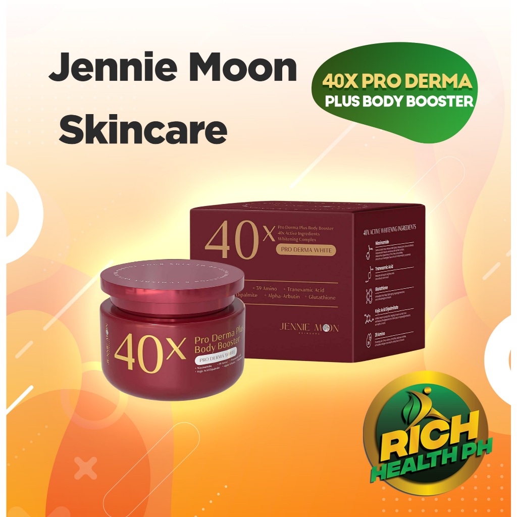 JENNIE MOON SKINCARE 40x PRO DERMA PLUS BODY BOOSTER 250g | Shopee ...