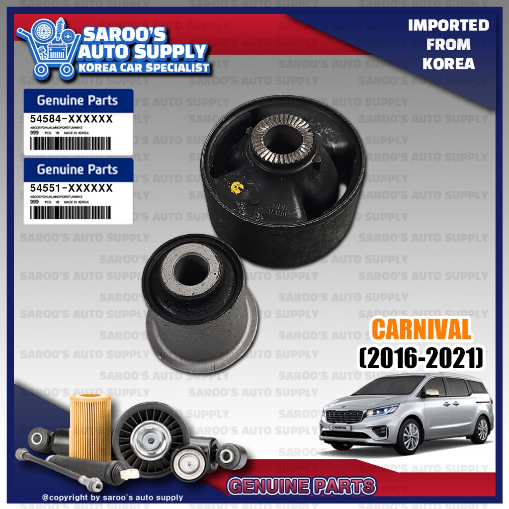 Lower Suspension Arm Bushing Set/ Carnival (16-21),54551-A4000 /2E000 ...