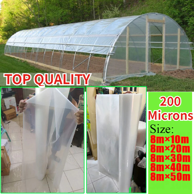 Rural Life UV Plastic Sheet ( 200 Microns) Plastic Sheeting Clear ...