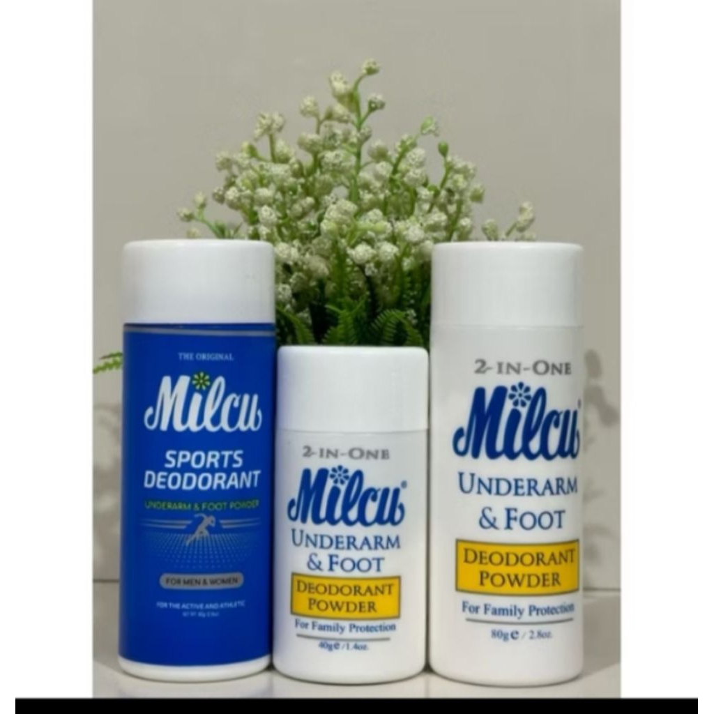 Milcu Under arm and Foot Powder | Shopee Philippines