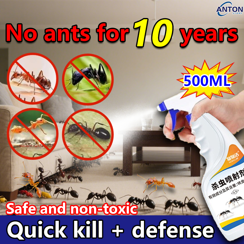 Ant Spray Killer 500ml Powerful Termite Killer Spray Safe And Non-Toxic ...