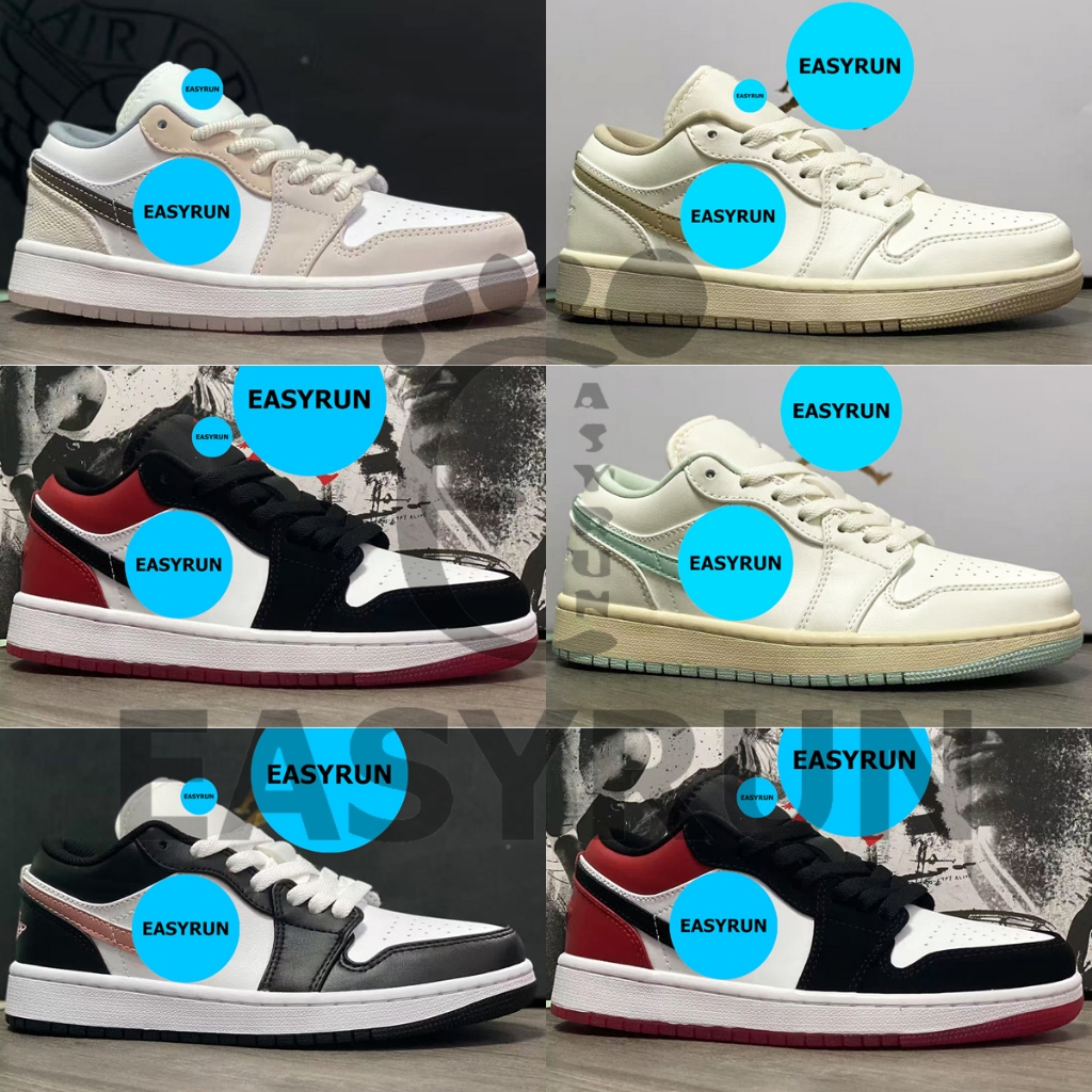 EASYRUN UA Shoes Air Jor/dan 1 COLORWAY For Women Lowcut Casual Shoes ...