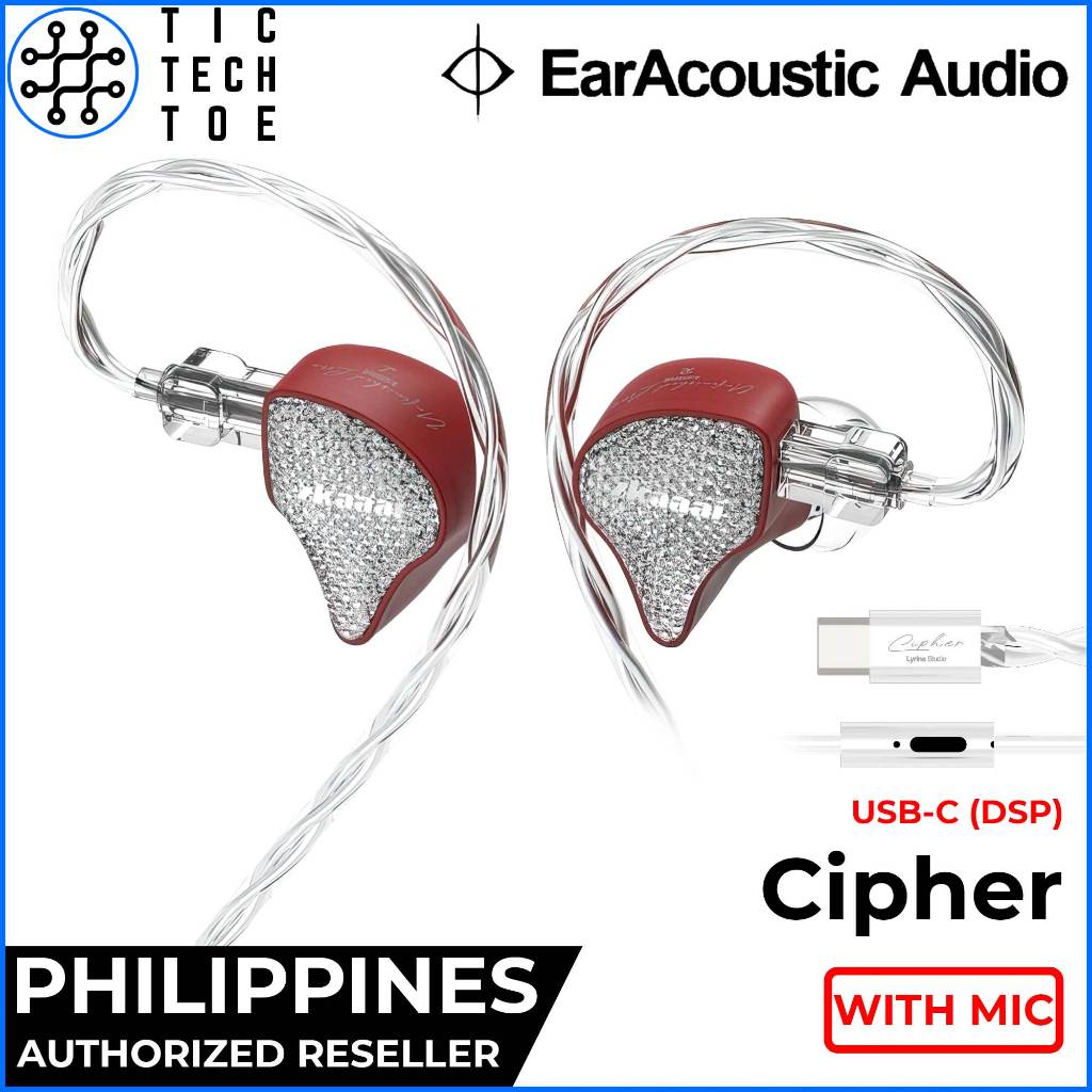 EarAcoustic Audio x zkaaai Cipher Dynamic Driver USB Type C DSP IEM ...