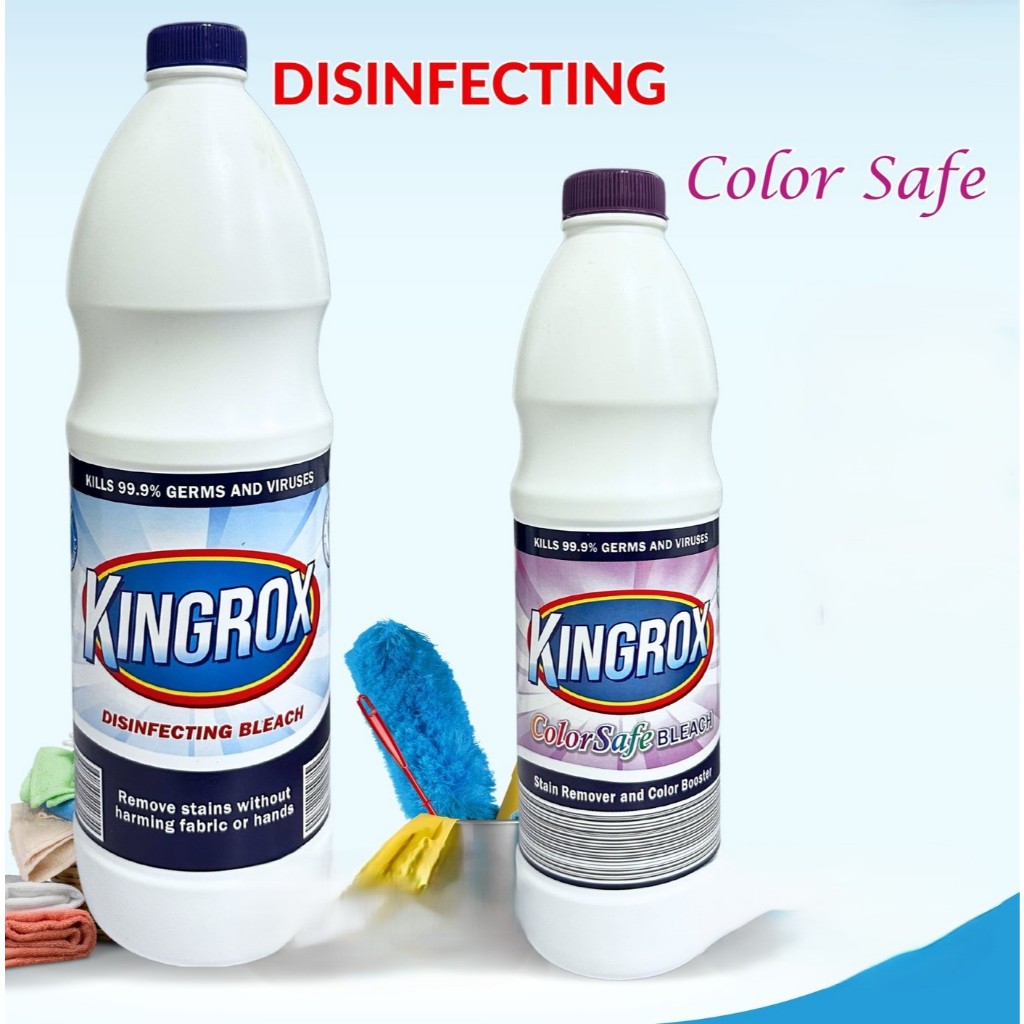 Kingrox Disinfecting Bleach 1Liter | Shopee Philippines