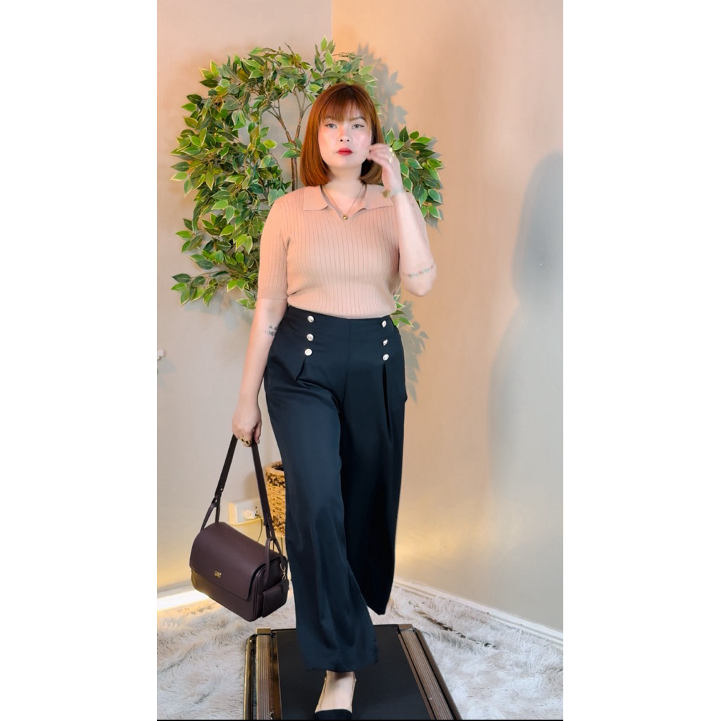 Geraldine Gervacio TROUSER PANTS 9622 | Shopee Philippines