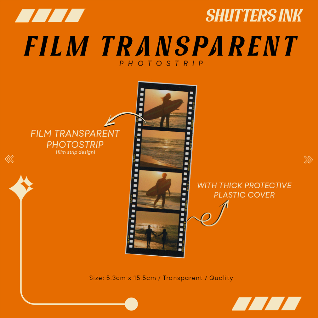 FILM TRANSPARENT PHOTOSTRIP | Shopee Philippines