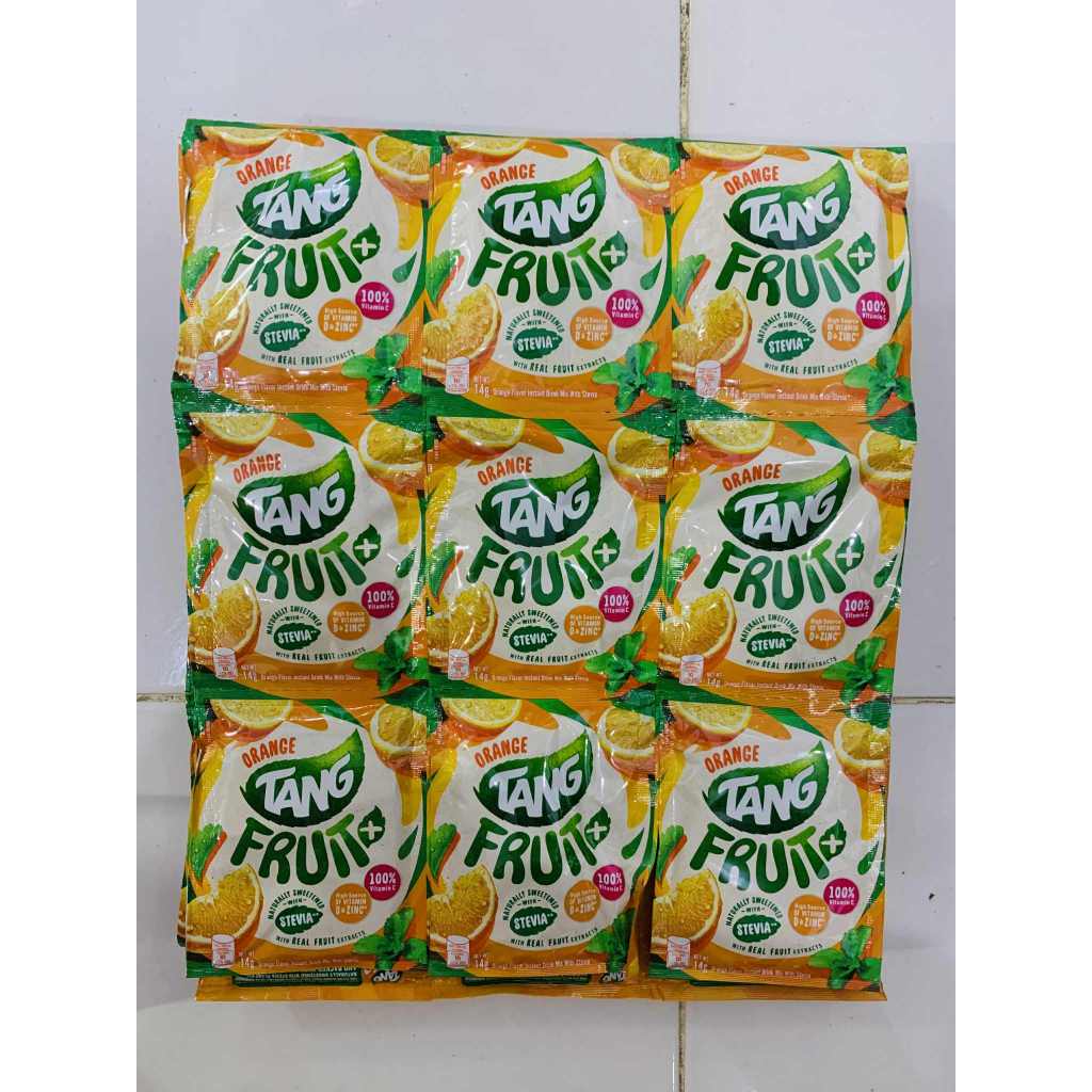 TÄNG Orange Instant Drink Mix with Stevia 14g (SET OF 12 SACHETS)- Low ...