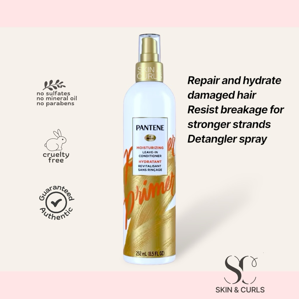 Pantene Leave-in Conditioning Detangler Spray Pro-V Repair & Protect ...