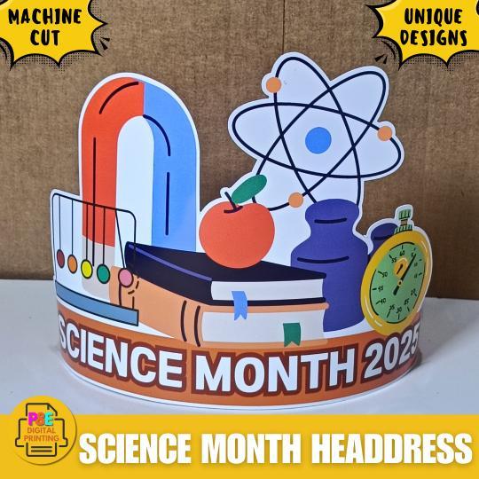 Science Month Headdress – 50.27 cm Circumference (Photo Paper, Non ...