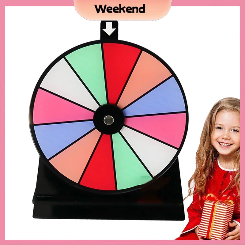 Lucky Draw Turntable Spinning Wheel - Prize Selector Fortune Spin Game ...