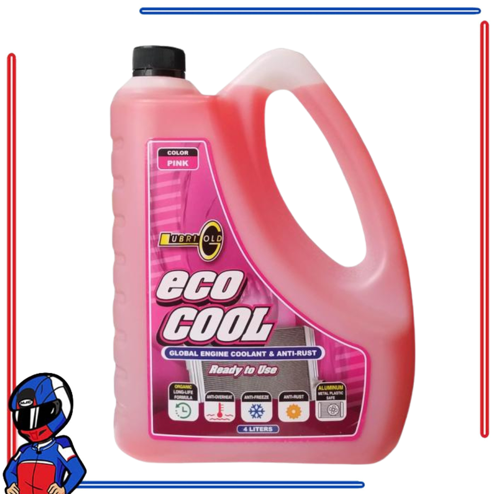 Lubrigold Eco Cool Coolant and Anti-Rust Pink 4L | Shopee Philippines