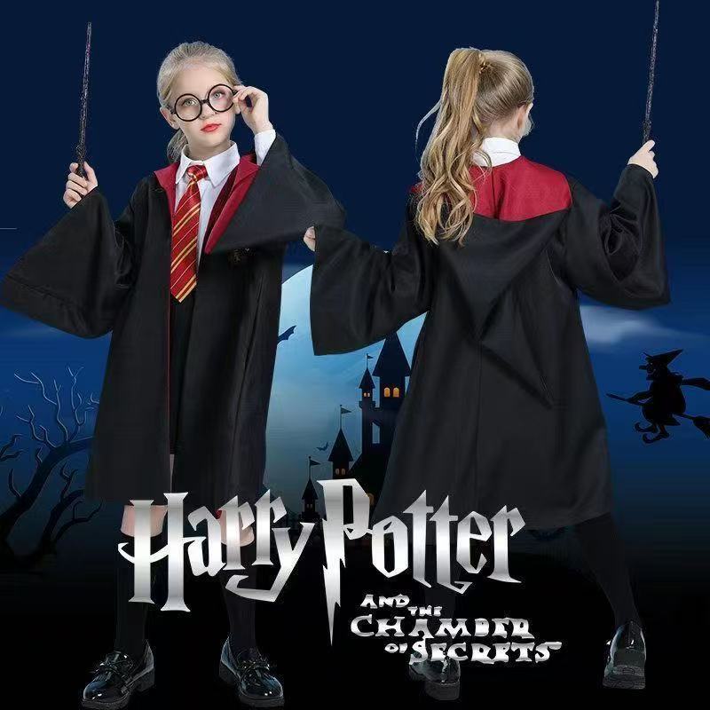 Magic Robe Costume 5PCS For Adult Party Cosplay Costume Cloak Robe With ...