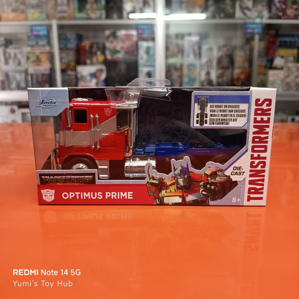 Jada Toys 1:32 Transformers T7 Optimus Prime Truck Diecast Car ...