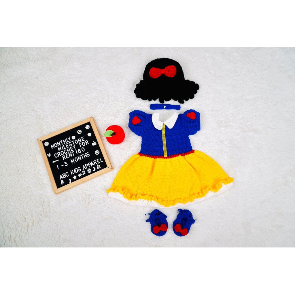 Princess Snow White For Monthly Milestone For Sale | Shopee Philippines