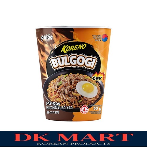 PALDO KORENO BULGOGI SPICY S-CUP 65G DK MART | Shopee Philippines