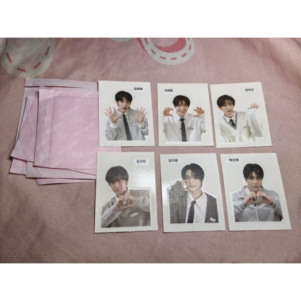 [read desc first] onhand zerobaseone zb1 colorgram sticker | Shopee ...