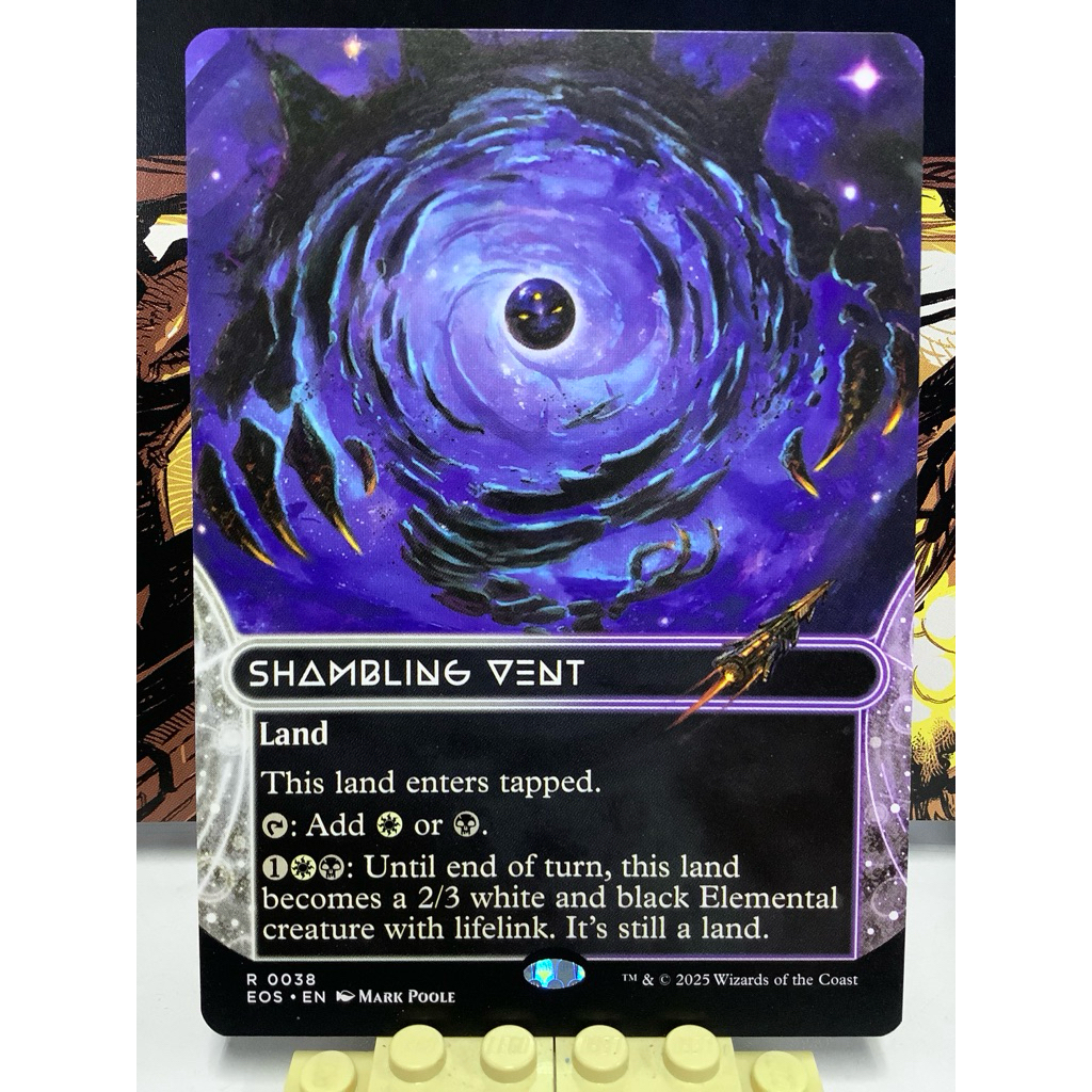 MTG - Shambling Vent BORDERLESS (Stellar SIghts) - {Rare - Land ...