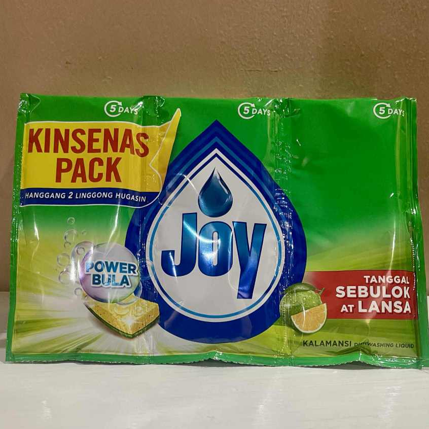 Joy Dishwashing Liquid Trio by 6 Kinsenas Pack (100ml.x6) | Shopee ...
