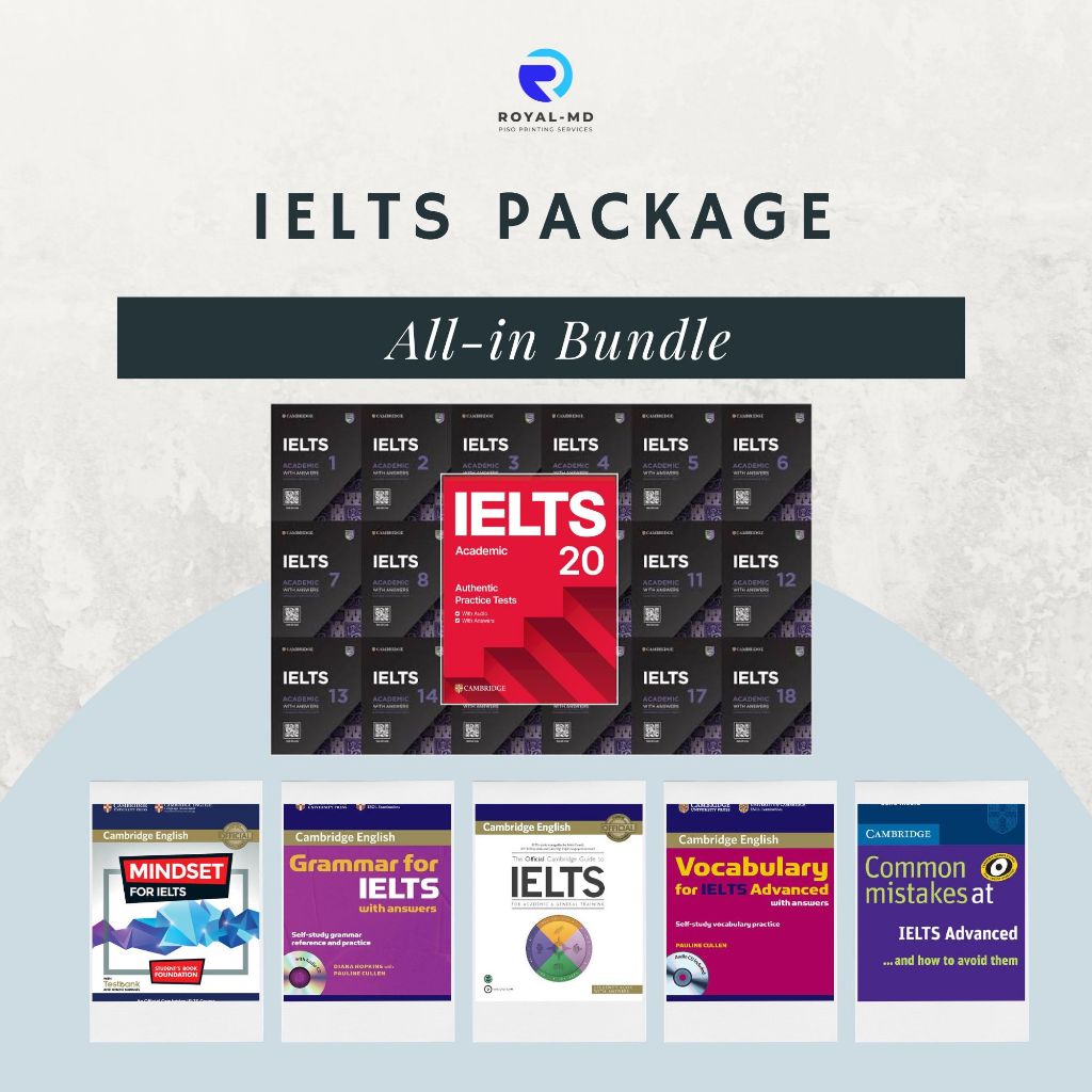 IELTS 1 to 20 Package Bundle | Shopee Philippines
