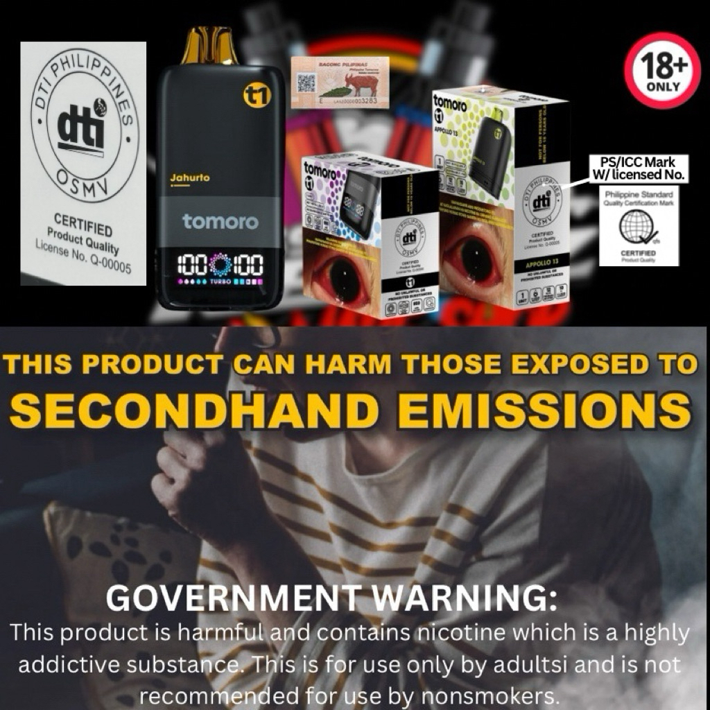 ORIGINAL TOMORO T1 PODS PRE FILLED | Shopee Philippines