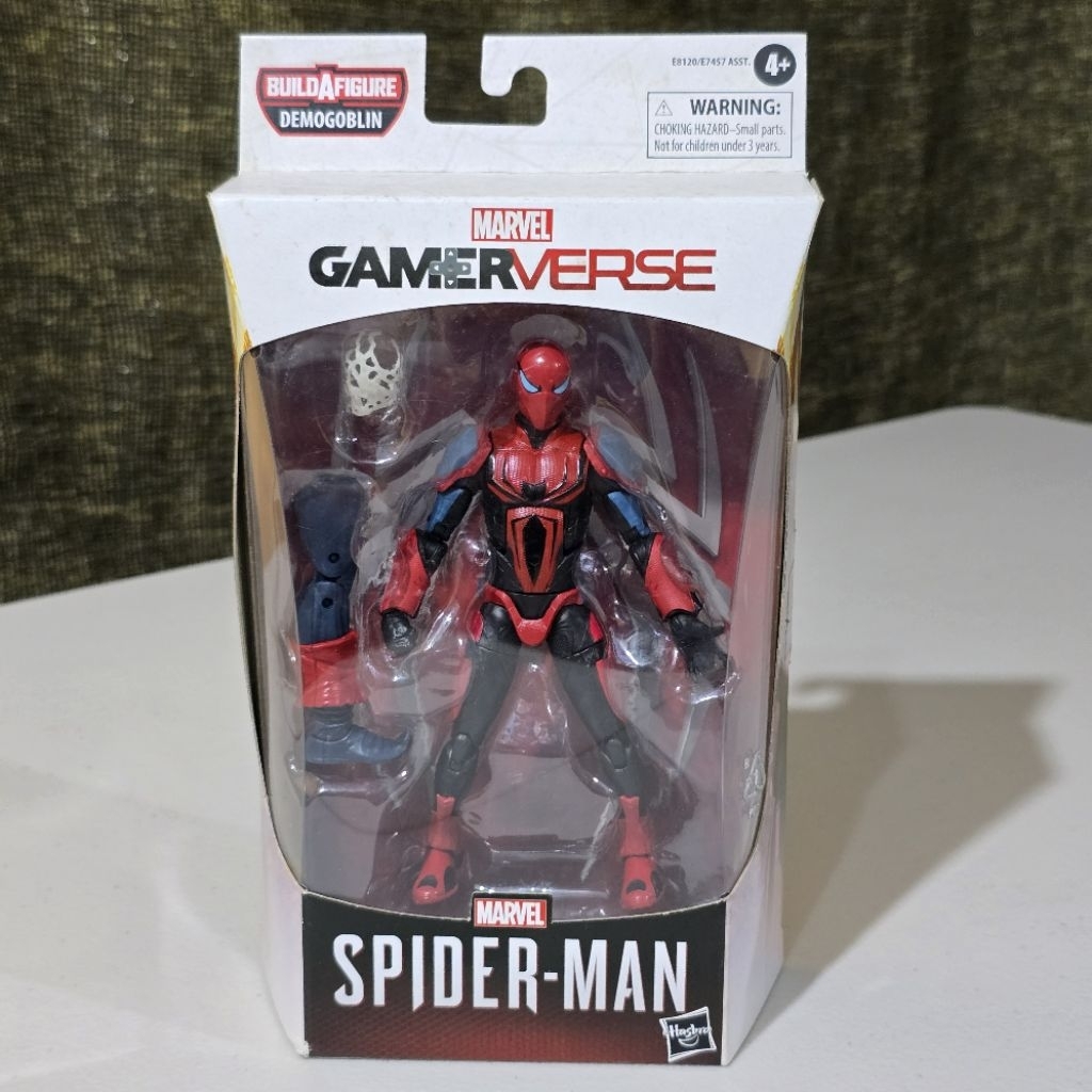 SPIDER-ARMOR MK III Marvel Gamerverse Spider-Man Demogoblin Wave Marvel ...