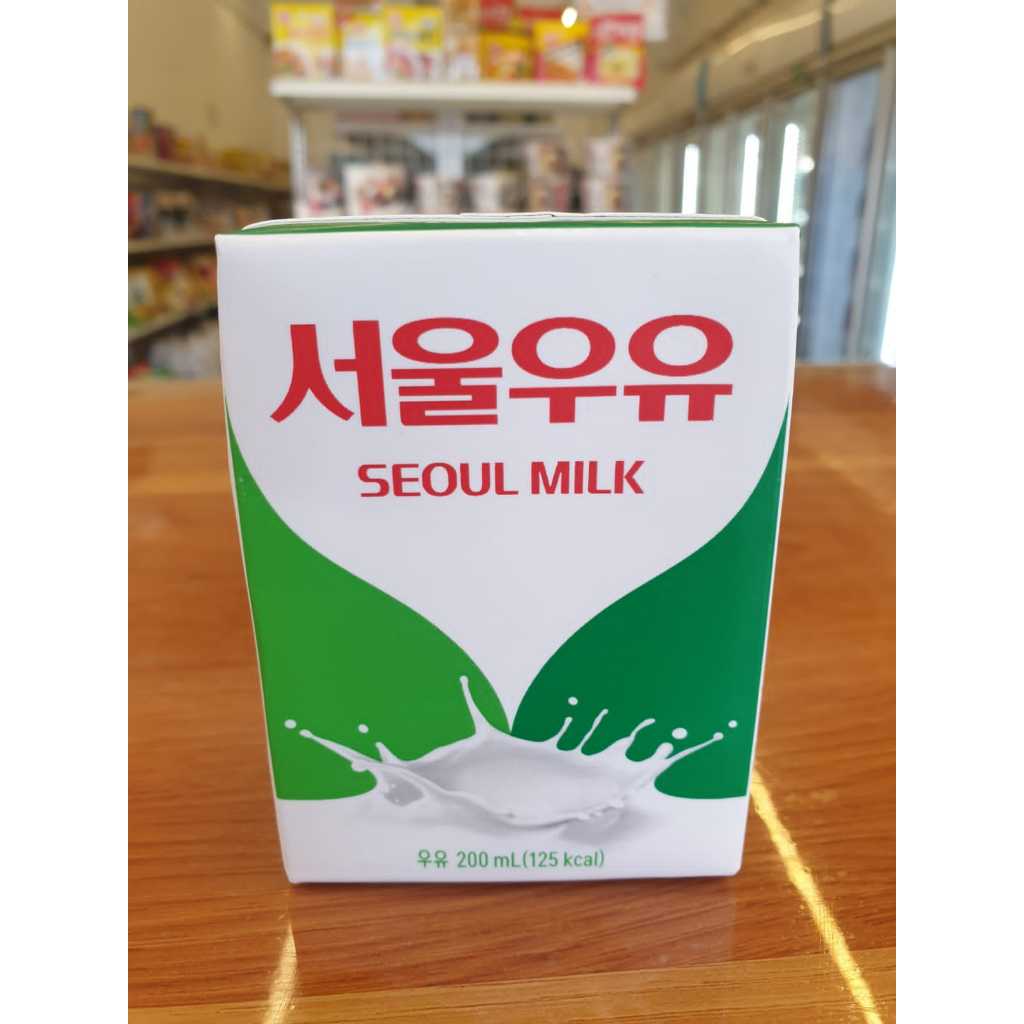 Seoul Milk 200ml Fresh Korean Premium Pure Cow’s Milk Drink Authentic ...
