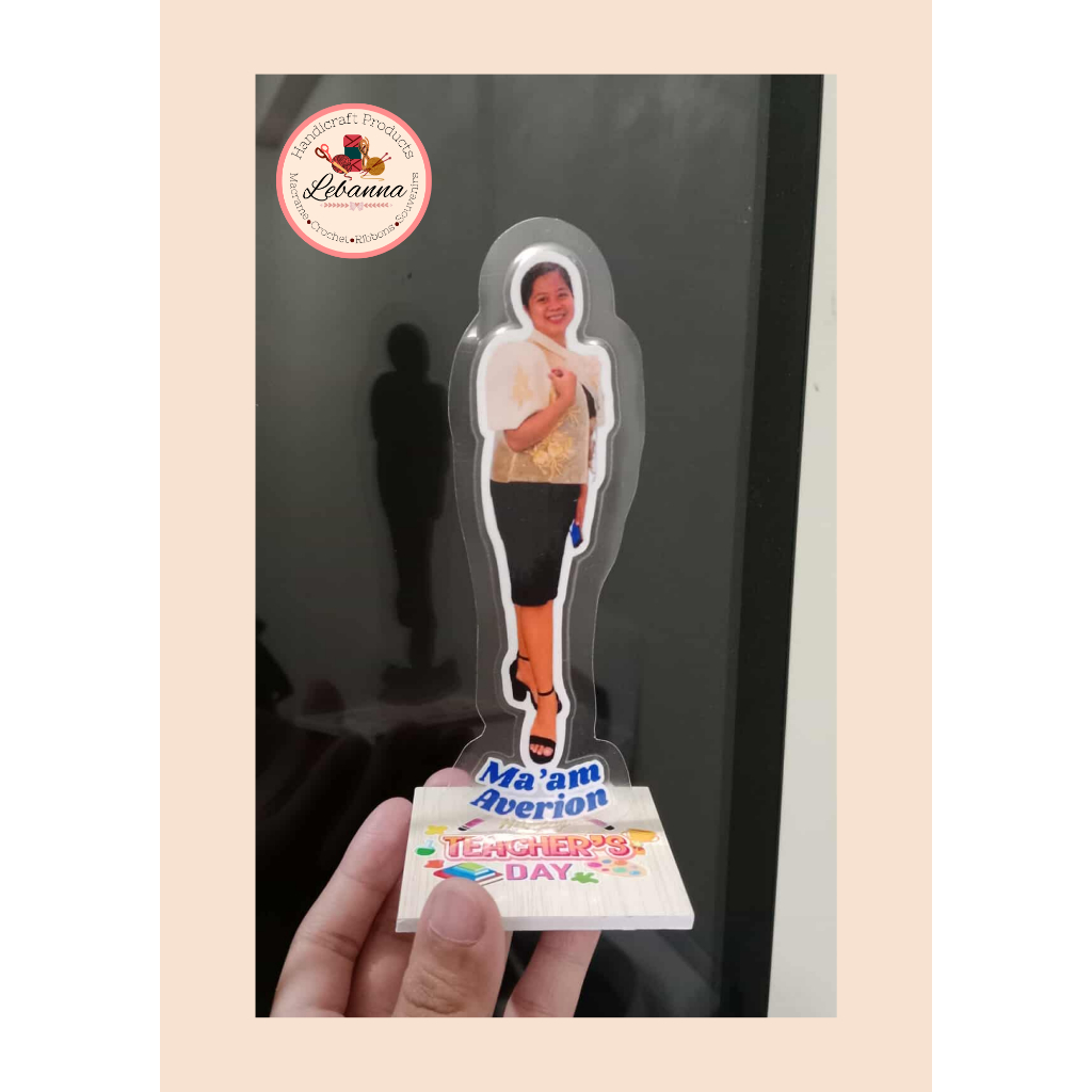 PERSONALIZED STANDEE - For Teachers Day or Any Occasion | Shopee ...