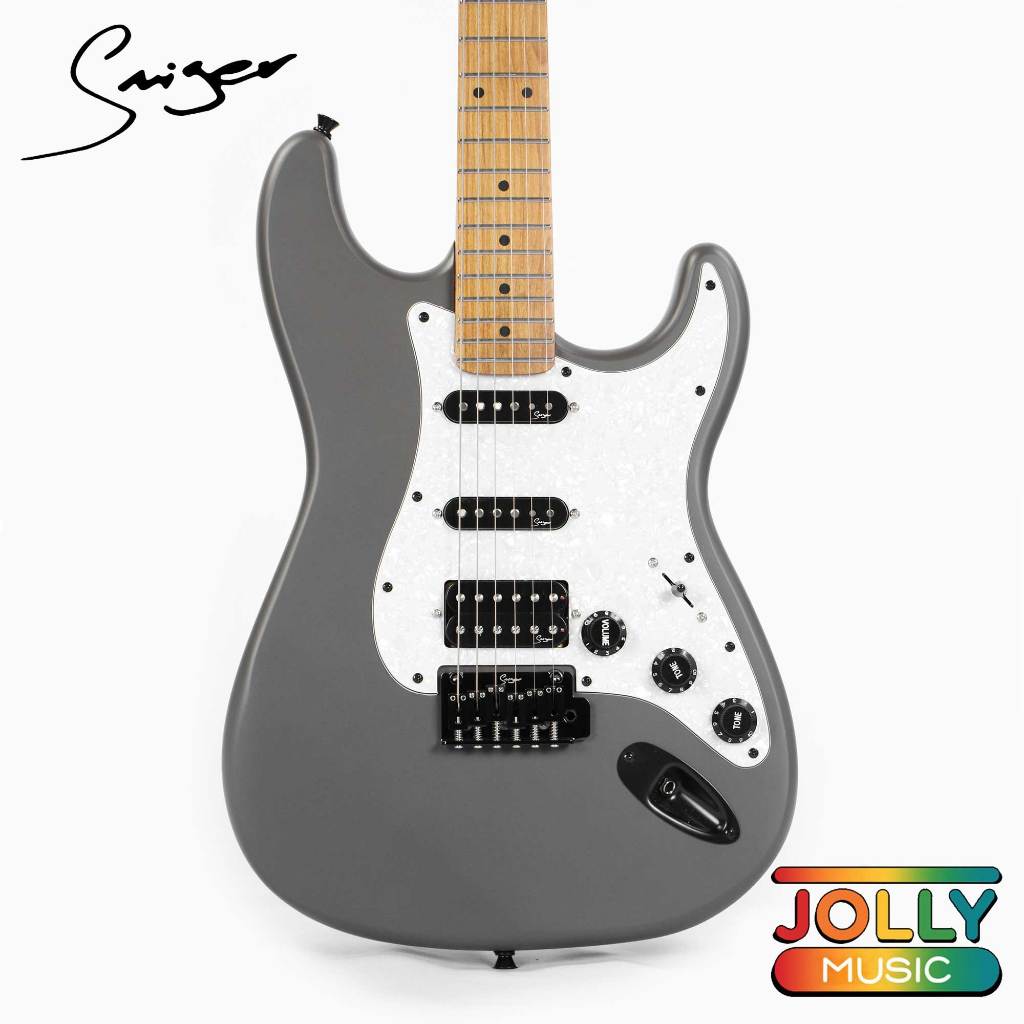 Smiger L-G2 MAX Alder Body HSS Strat Electric Guitar Alnico Stainless ...