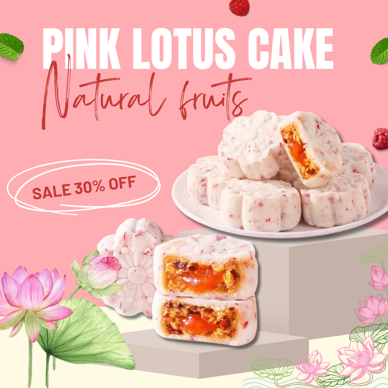 Pink Lotus Cake – Sugar Free Healthy Cake | Natural Lotus Seed Diet ...