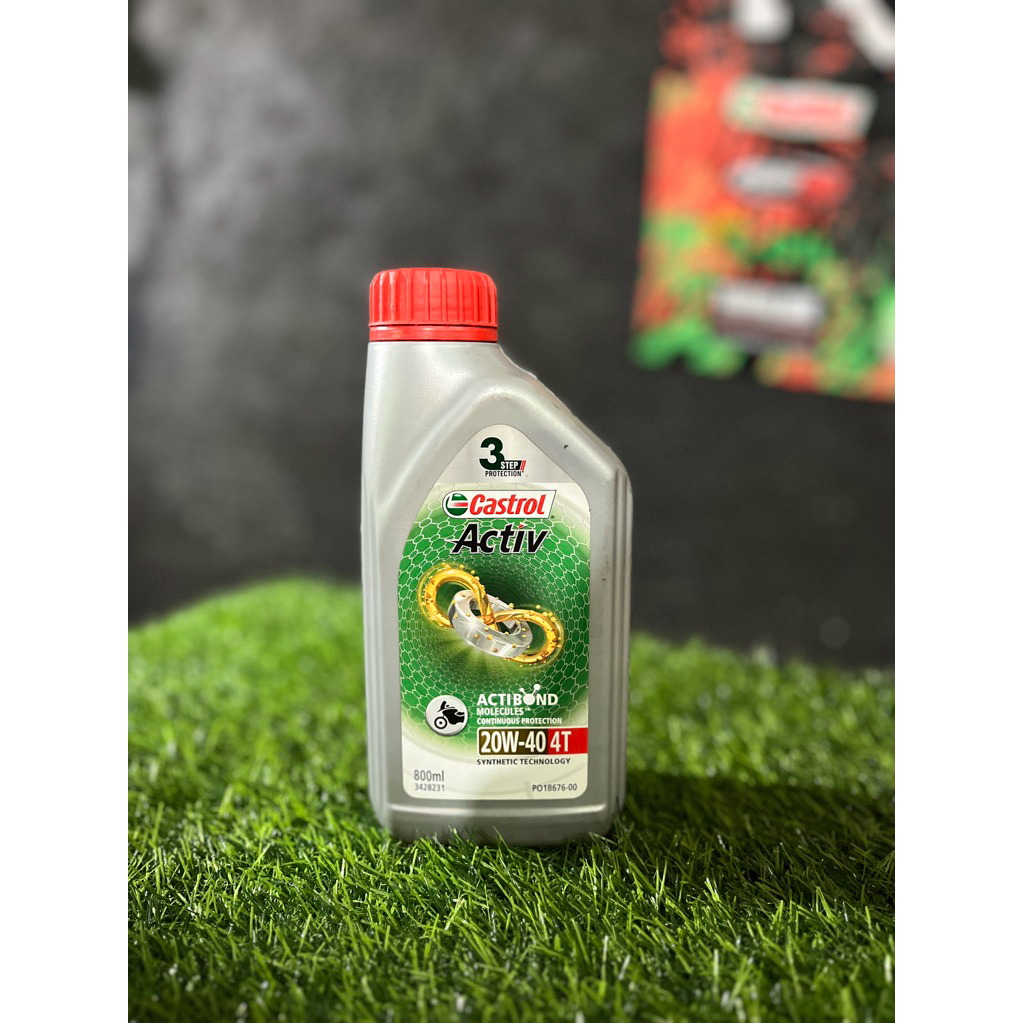 Castrol Activ 800ml 20W40 4T | Shopee Philippines