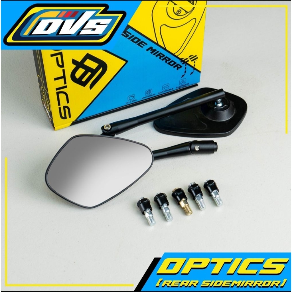 DVS OPTICS REAR SIDE MIRROR ( UNIVERSAL ) | Shopee Philippines