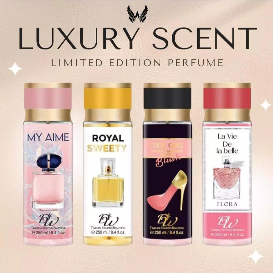 DW Luxury Scent Limited Edition Perfume Oil Base Long Lasting Fragrance ...
