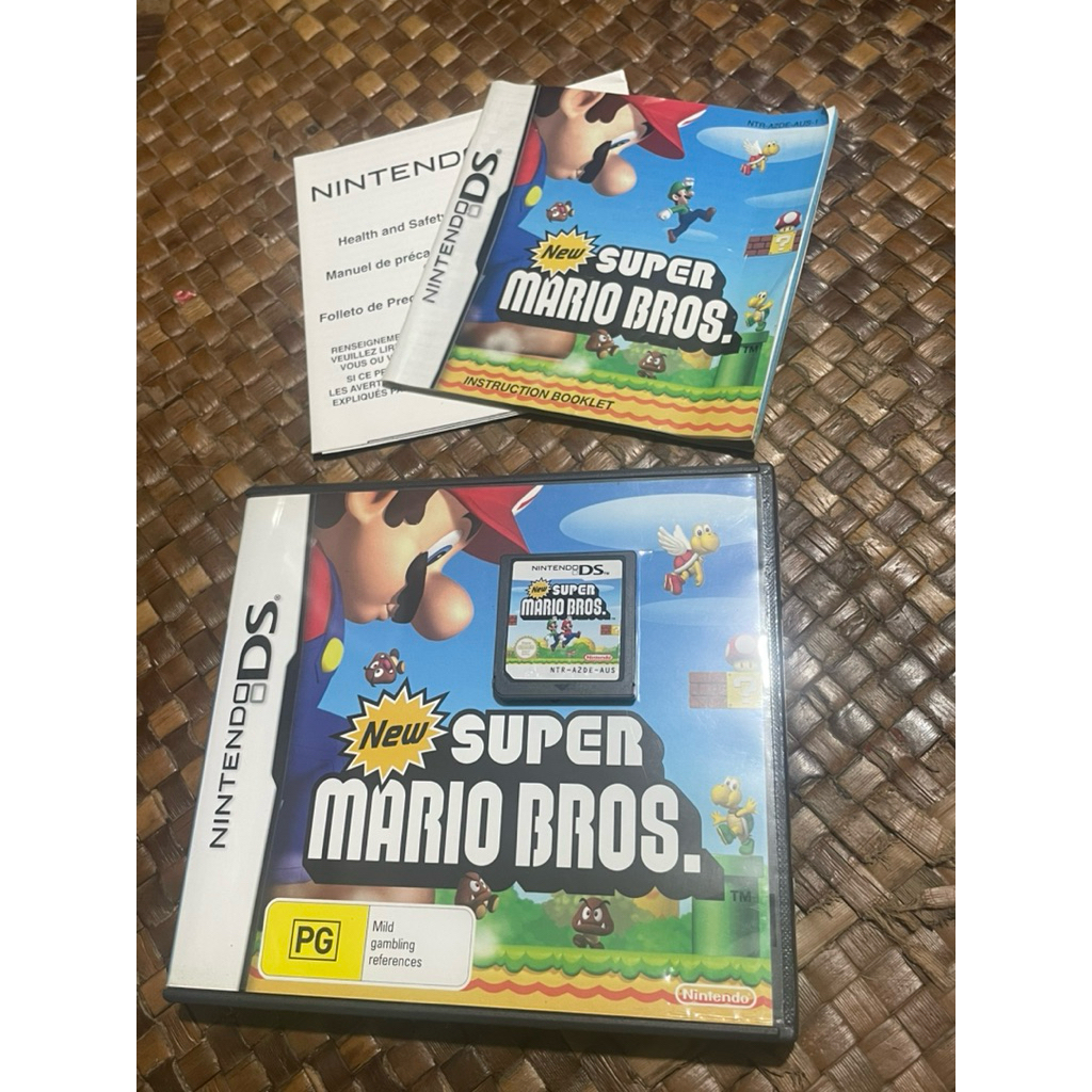 Nintendo DS game New Super Mario Bros AUS | Shopee Philippines
