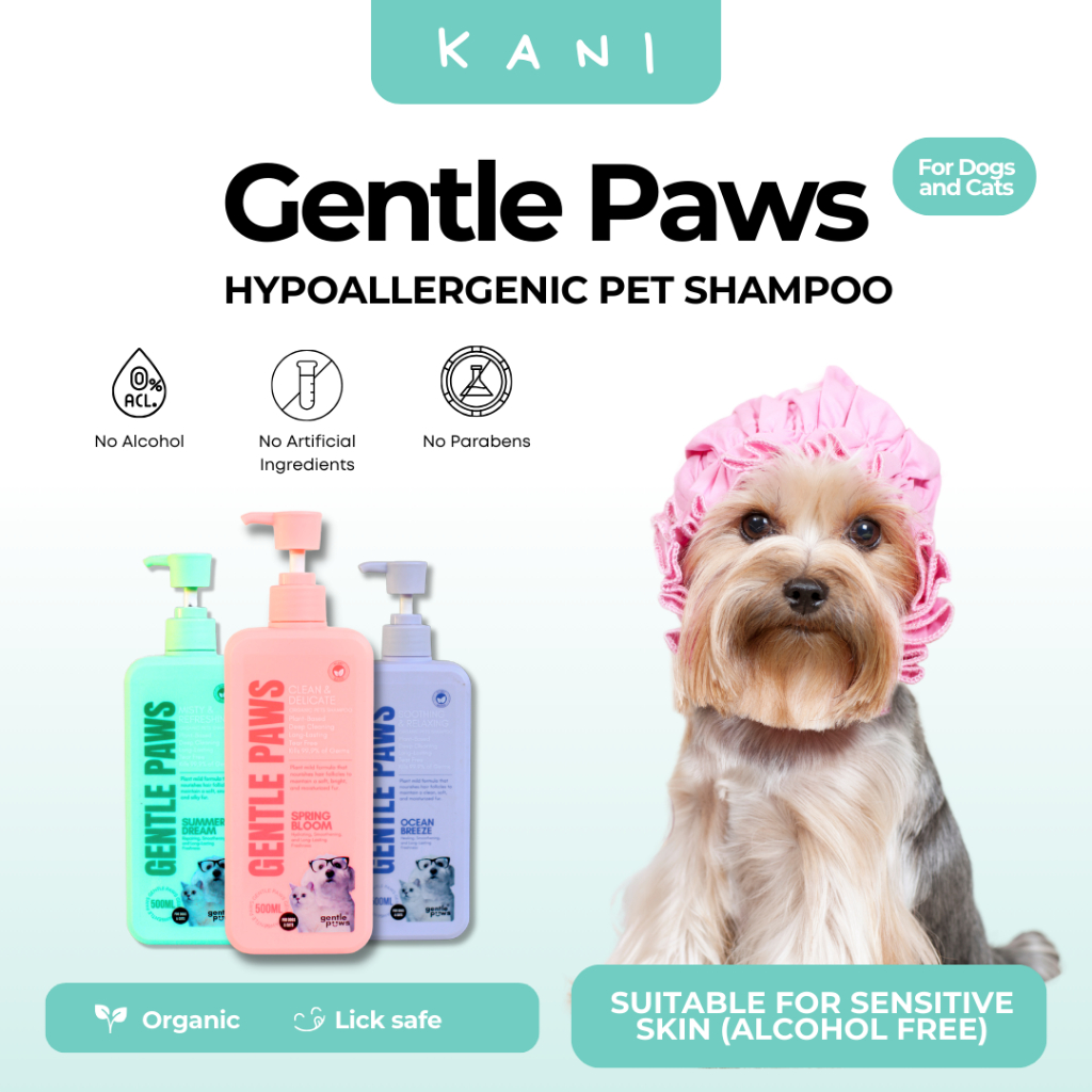 Gentle Paws Plant-Based Shampoo Organic Pet Shampoo Dog Shampoo Cat ...