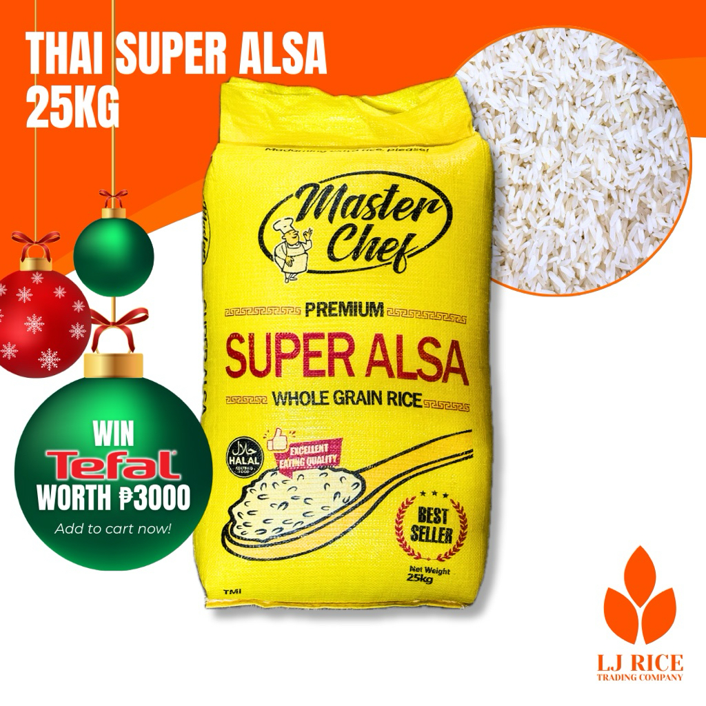 Master Chef Super Alsa Whole Grain Rice, Maharlika Alsa Rice, Thaiger ...