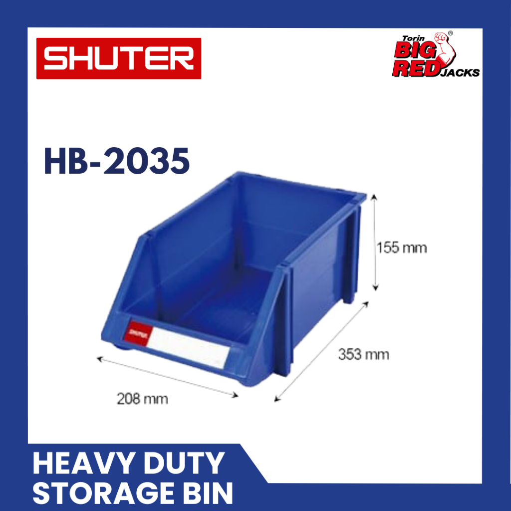 SHUTER Heavy Duty Storage Bin | Shopee Philippines