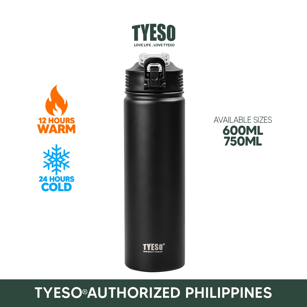 TYESO (20oz/25oz) Sip Bottle Vacuum Insulated Tumbler with Straw in ...