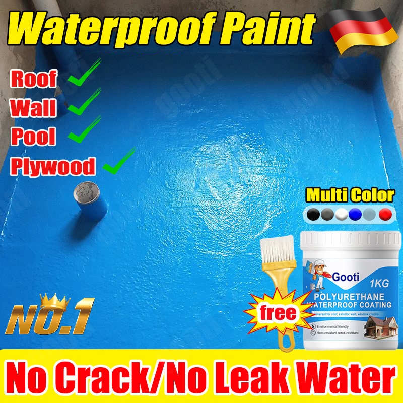 Polyurethane Waterproofing Sealant Coating Paint For Cement Wall Roof ...