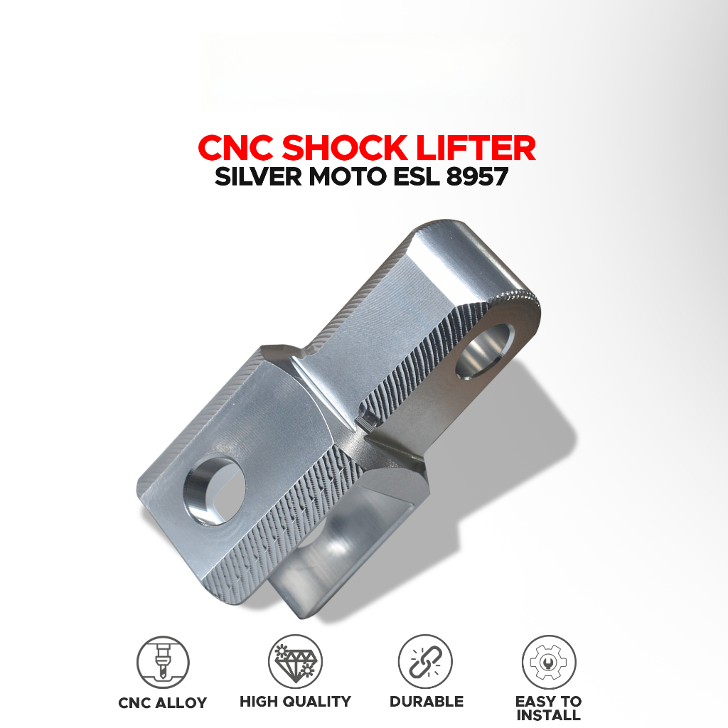 Elite Series Shock Lifter 7mm One Piece CNC Alloy Shock Extension for ...