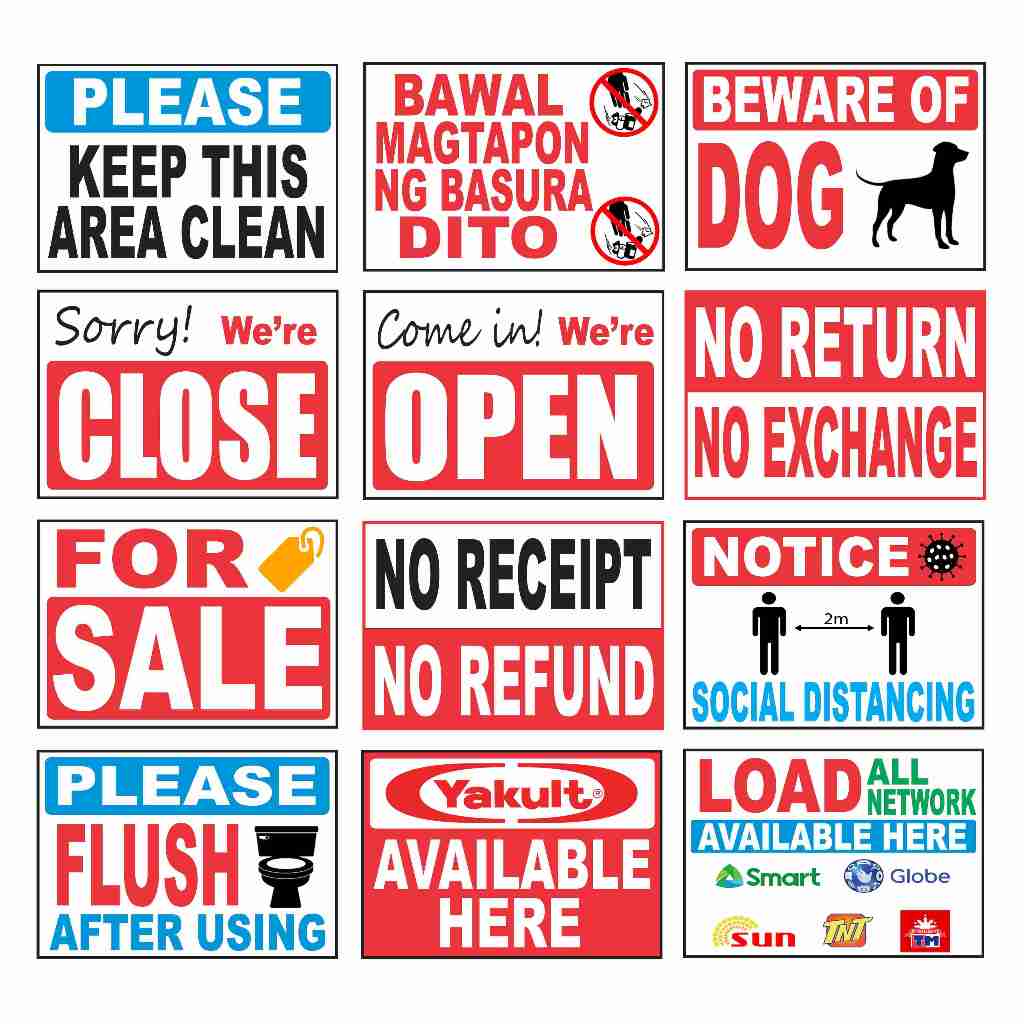 PVC Plastic signage for establishment STOP AUTHORIZED PERSONNEL ONLY ...