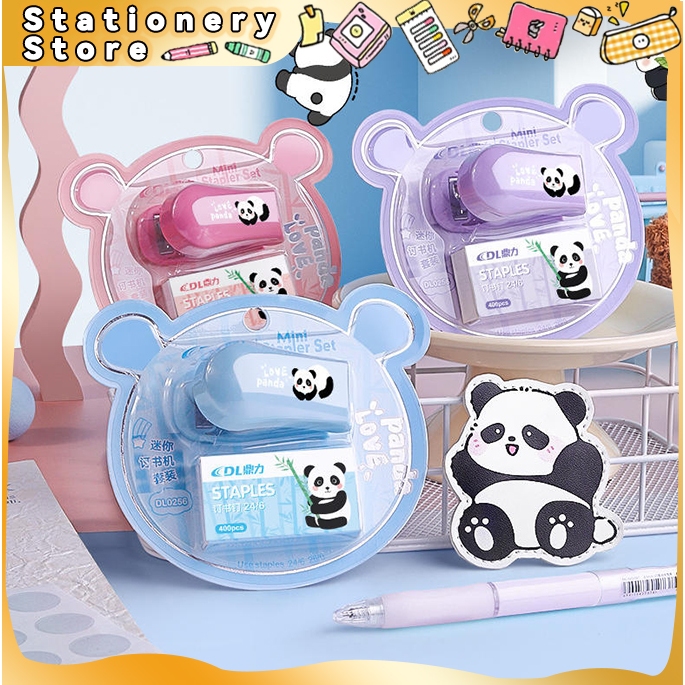 (Including Staples)Cartoon Cute Stapler Set Multi functional Mini ...