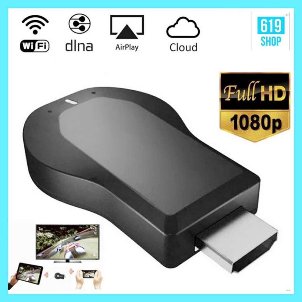 Lucky AnyCast MiraCast 1080P M4 PLUS WIFI HDMI / Anycast 1080P M9 PLUS ...