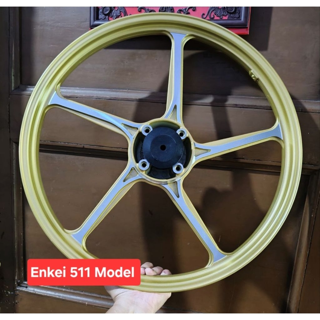 ORIGINAL Enkei Alloy Mags for Xrm 110, 125 Fi/Carb, Wave Rsx Rsfi, dash ...